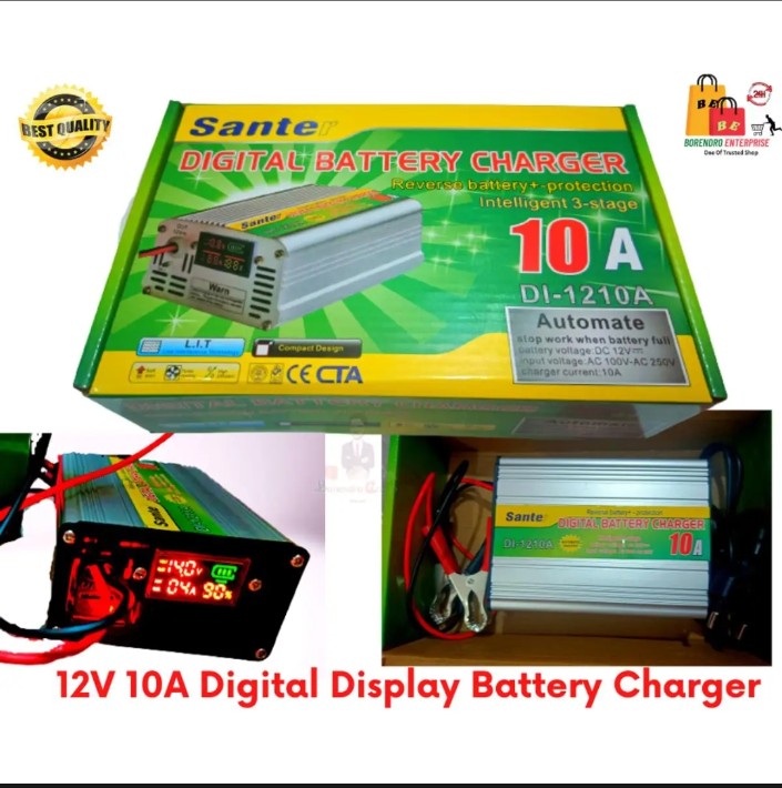 12V 10A Auto Battery Charger – Jubayer Electronics