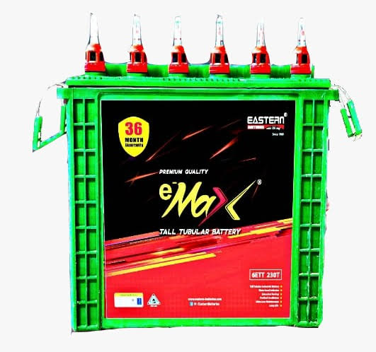 Eastern eMAX Tall Tubular Battery 230Ah – Jubayer Electronics